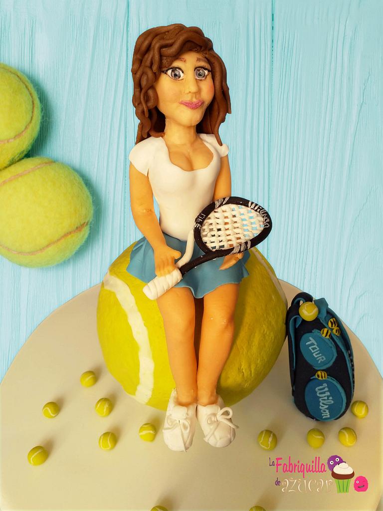 TENNIS CAKE! - Cake by Fabriquilla de Azucar - CakesDecor
