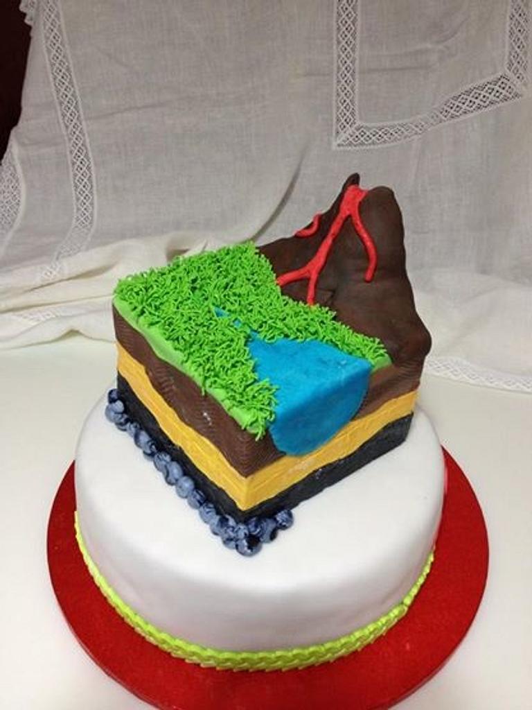 geology cake - Cake by sweet_sugar_crazy - CakesDecor