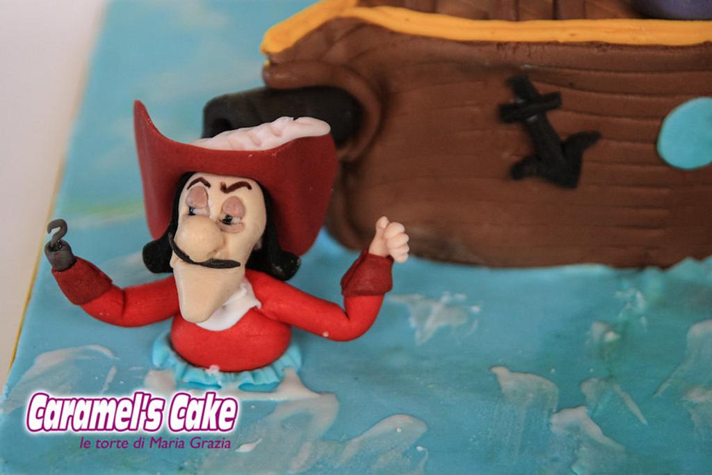 jake and the neverland pirates - Cake by Caramel's Cake - CakesDecor