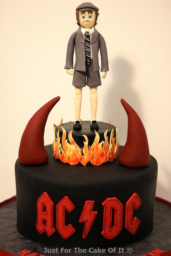 Acdc Cake Cake By Nicole Just For The Cake Of It Cakesdecor