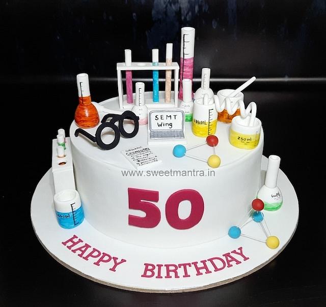 Chemistry cake - Decorated Cake by Sweet Mantra Homemade - CakesDecor