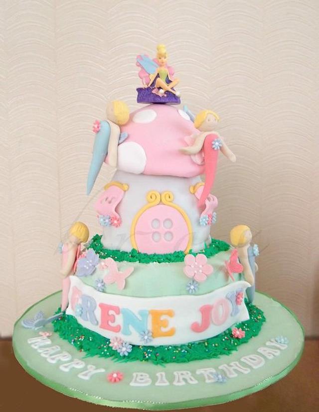 fairy cake - Decorated Cake by Julie Manundo - CakesDecor