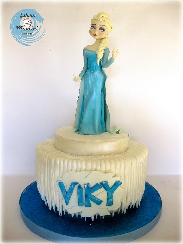 Elsa The Cake Decorated Cake By Silvia Mancini Cake Cakesdecor