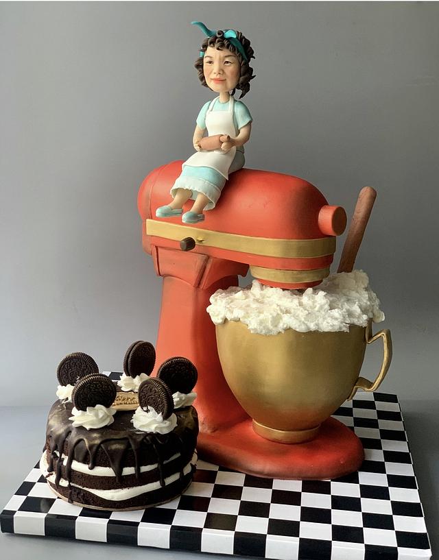 Grandmas Bake Decorated Cake By Dsweetcakery Cakesdecor