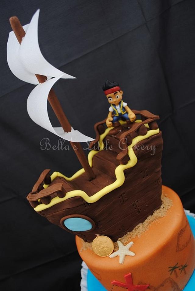 Jake and the Neverland Pirates - Cake by Bella's Little - CakesDecor