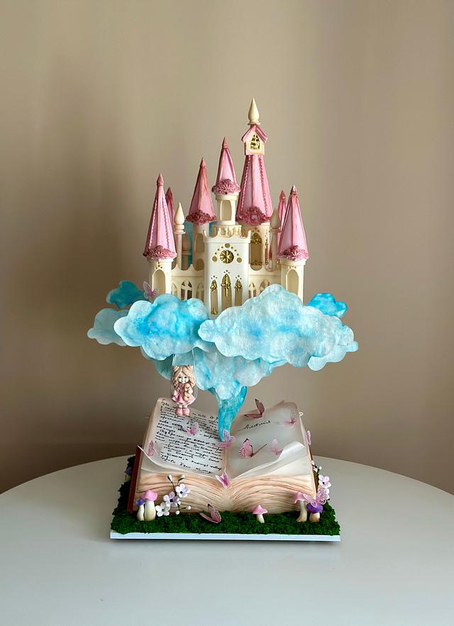 Fairy Castle Cake Decorated Cake By Dmytrii Puga Cakesdecor