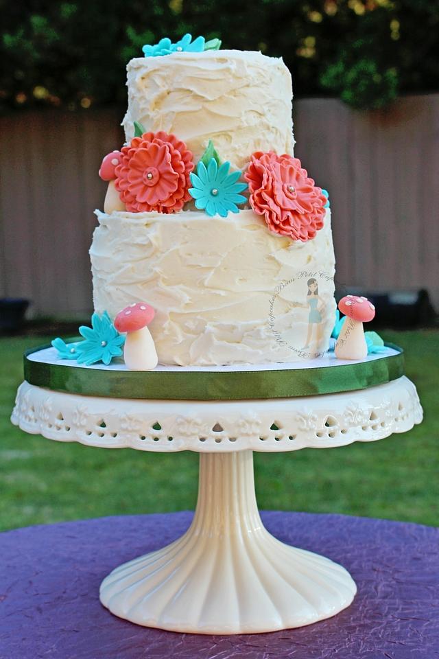 Rustic Buttercream - Decorated Cake by Beau Petit - CakesDecor