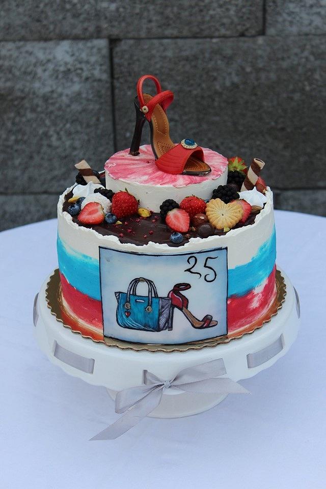 Fashion Decorated Cake By Sugar Witch Terka Cakesdecor