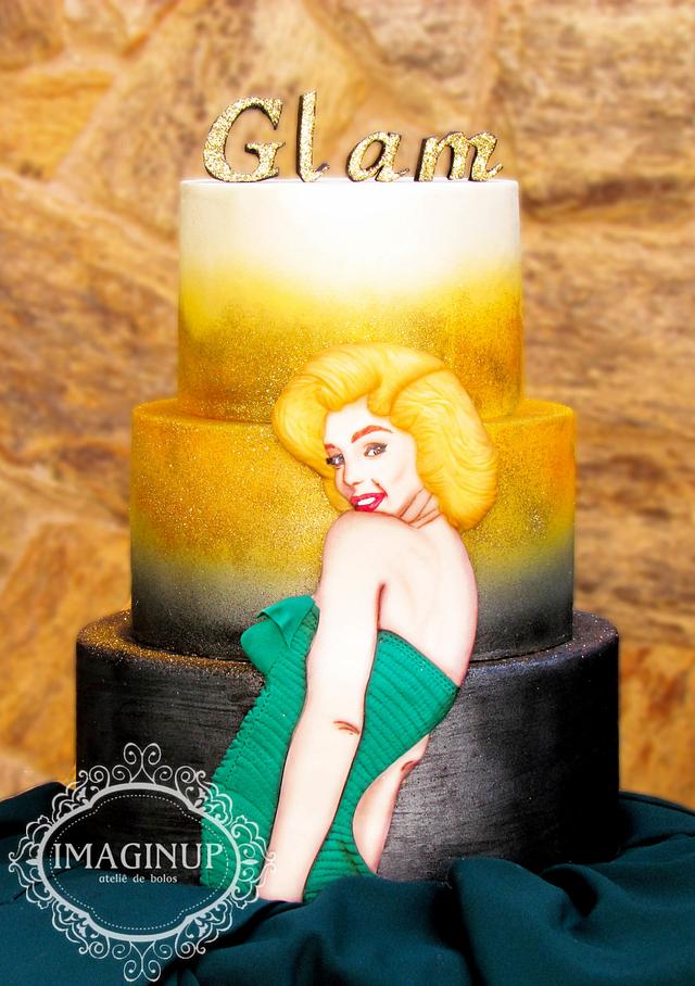 Glam Cake - Decorated Cake by Suyan Lolas - CakesDecor