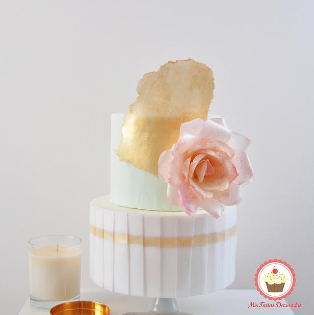Chic Wafer Paper Cake Decorated Cake By Sweet Flamingos CakesDecor chic-wafer-paper-cake-decorated-cake-by-sweet-flamingos-cakesdecor