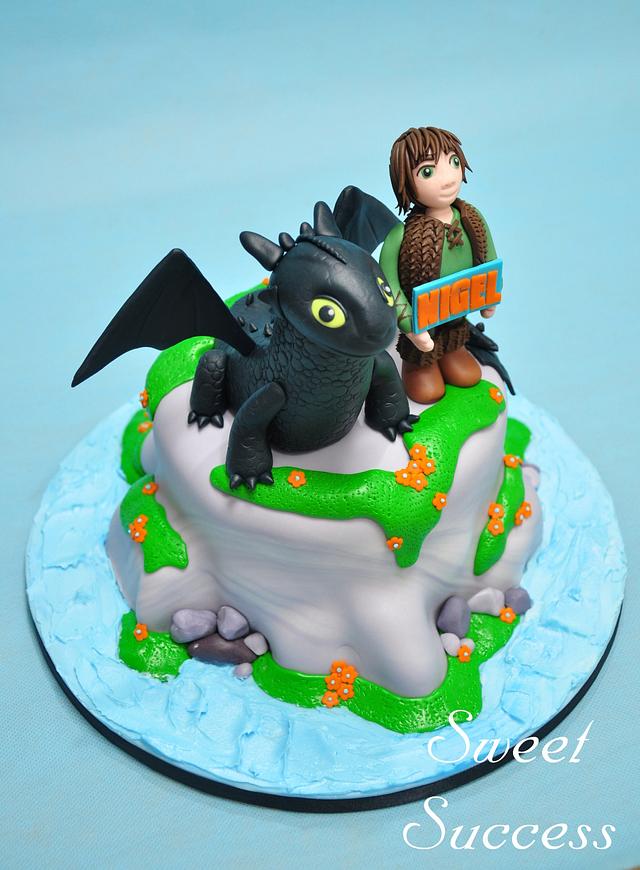 How To Train Your Dragon Cake Cake By Sweet Success Cakesdecor