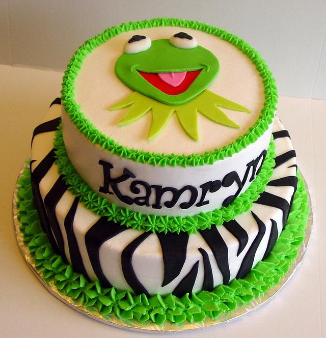 Kermit Gone Wild Cake By Stephanie Dill Cakesdecor