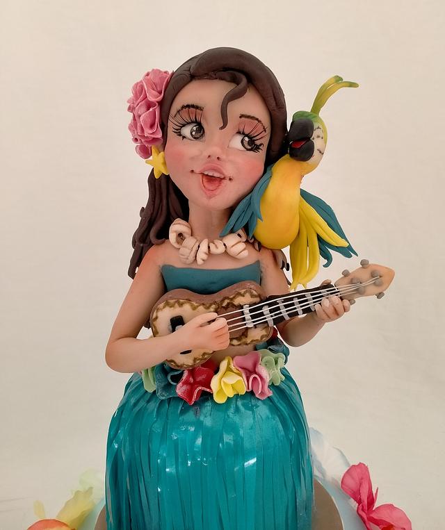 La Bella Hawaiana Decorated Cake By Maria Gerarda Cakesdecor