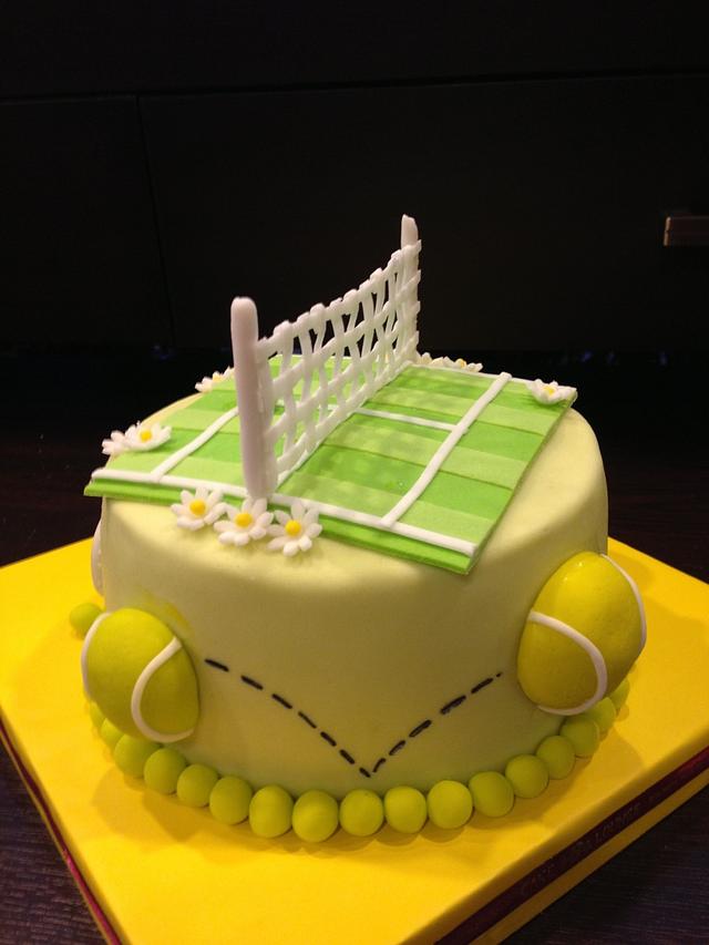 Birthday cake for a tennis player - Cake by Cake Lounge - CakesDecor
