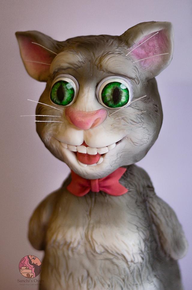 Talking Tom Cake By Sanchita Nath Shasmal Cakesdecor