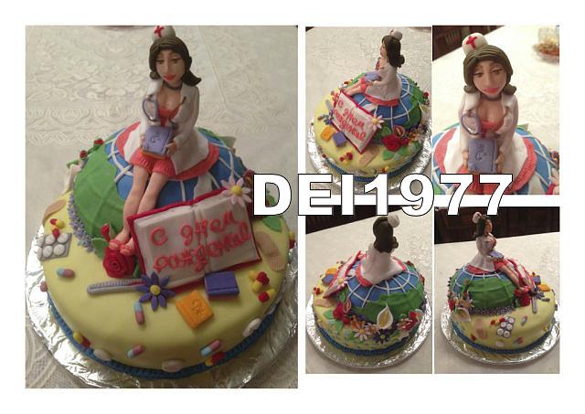 13 - Decorated Cake by DEI - CakesDecor