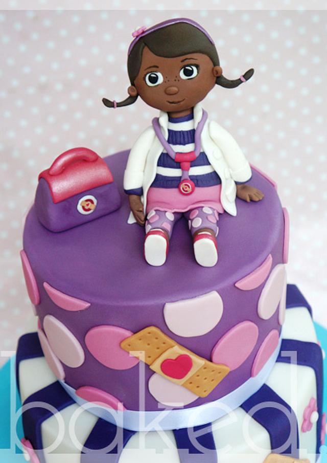 Doc Mcstuffins Cake Decorated Cake By Helena Baked Cakesdecor