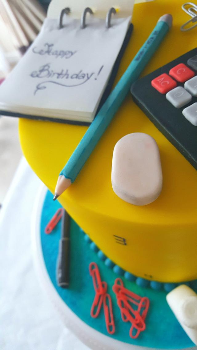 Back to school themed cake - Cake by DDelev - CakesDecor