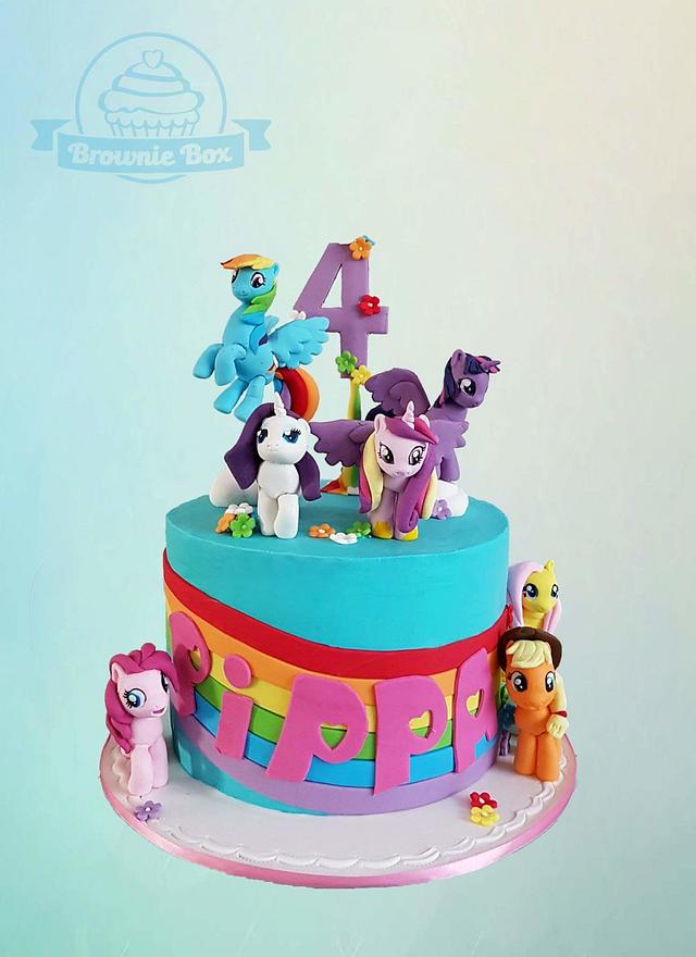 My Little Pony - Decorated Cake by Julie Manundo - CakesDecor