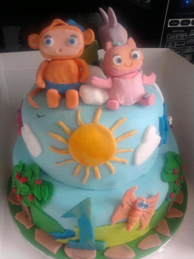 Waybuloo Themed Cake - Decorated Cake by Jodie Stone - CakesDecor Waybuloo Themed Cake - Decorated Cake by Jodie Stone - CakesDecor