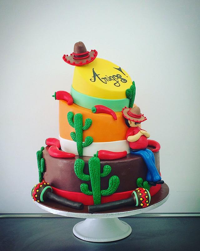Mexican Cake Decorated Cake By Elisabethcake CakesDecor mexican-cake-decorated-cake-by-elisabethcake-cakesdecor