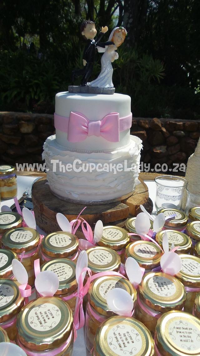 Ruffles And Bows Cake By Angel The Cupcake Lady Cakesdecor