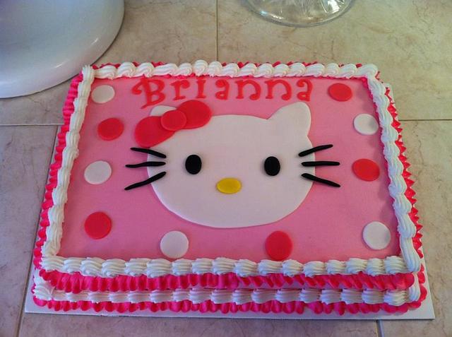 hello kitty - Decorated Cake by Christie's Custom - CakesDecor