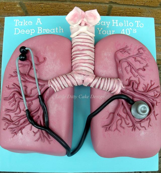 Take a Deep breath - Decorated Cake by Yve mcClean - CakesDecor