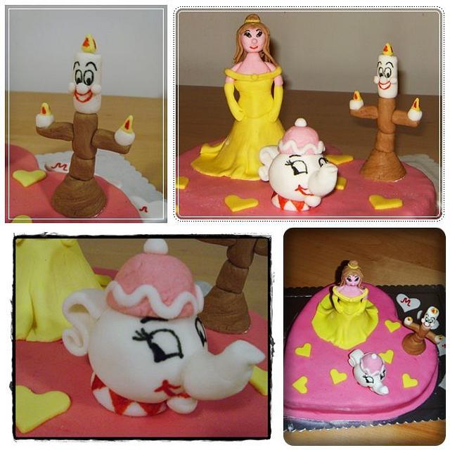 Disney Princess Bella Cake By Ana Cakesdecor