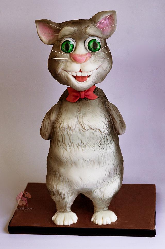 Talking Tom Cake By Sanchita Nath Shasmal Cakesdecor