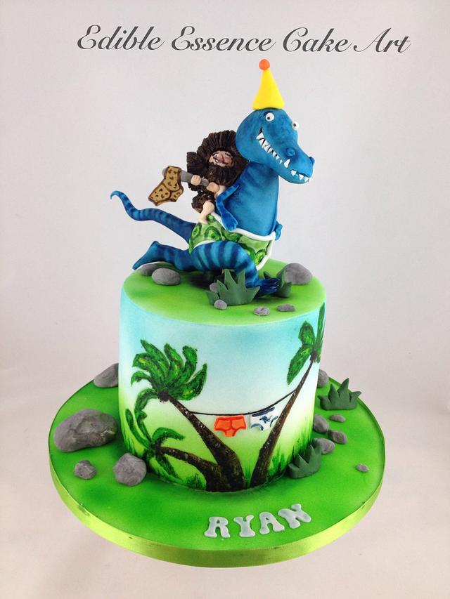 Dinosaurs love underpants - Decorated Cake by Edible - CakesDecor