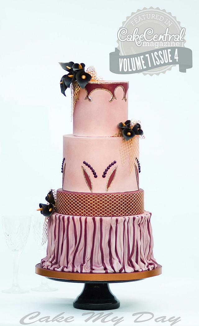 Fashion Inspired Ellie Saab Decorated Cake By Jobp Cakesdecor