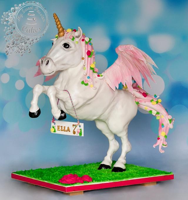 Unicorn And Pegasus Cake By Beata Khoo Cakesdecor