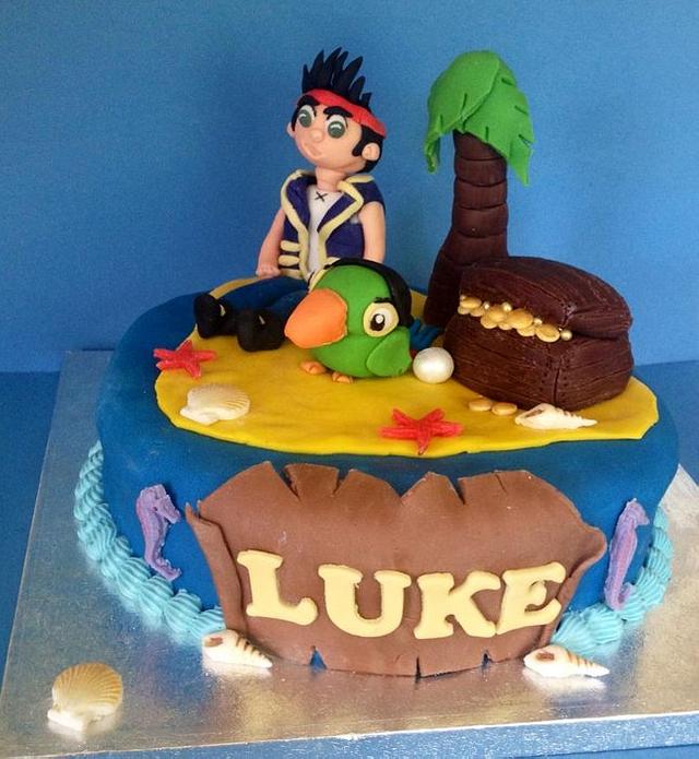 Jake & The Neverland Pirates - Decorated Cake by Tracey - CakesDecor