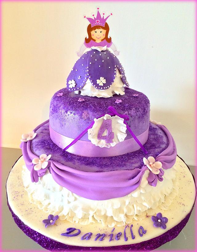 Sofia Princess Cake Decorated Cake By Sugarandspice By Na Cakesdecor