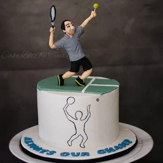For the love of Tennis - Decorated Cake by Tina Avira - CakesDecor