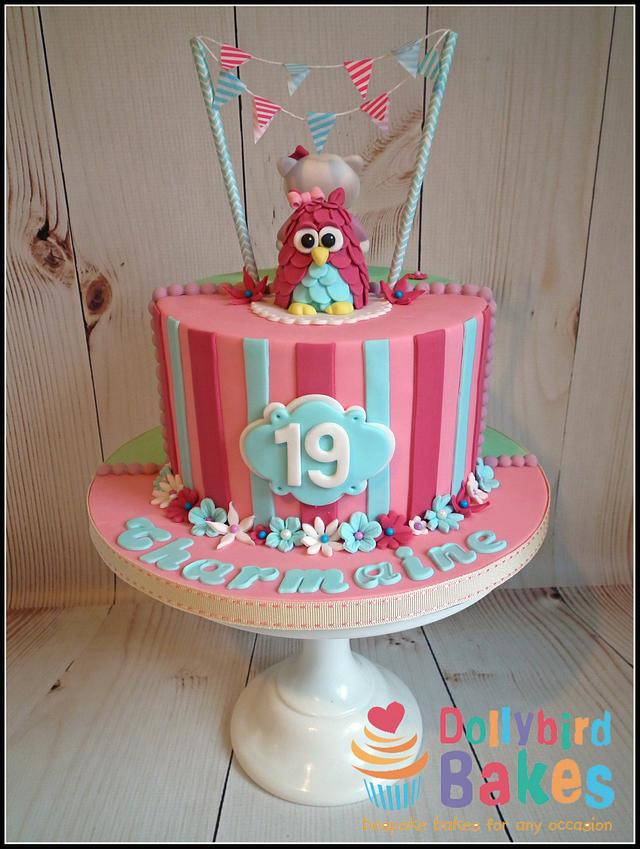 Cake Split Decorated Cake By Dollybird Bakes Cakesdecor