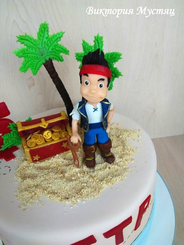 Jake and the Neverland Pirates - Decorated Cake by - CakesDecor