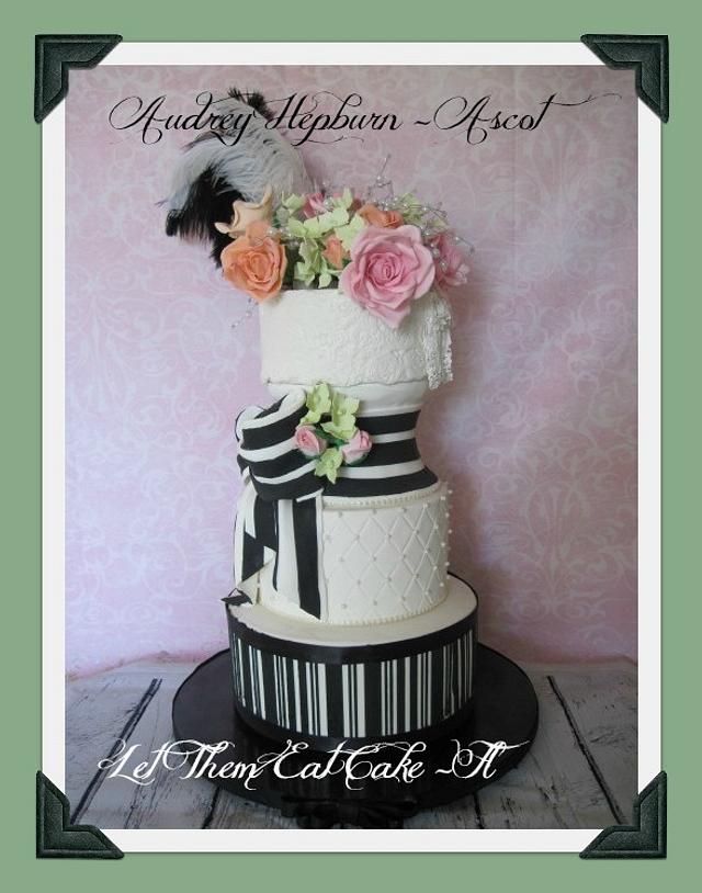 Audrey Hepburn Cake Collaboration Cpc Group Decorated Cakesdecor
