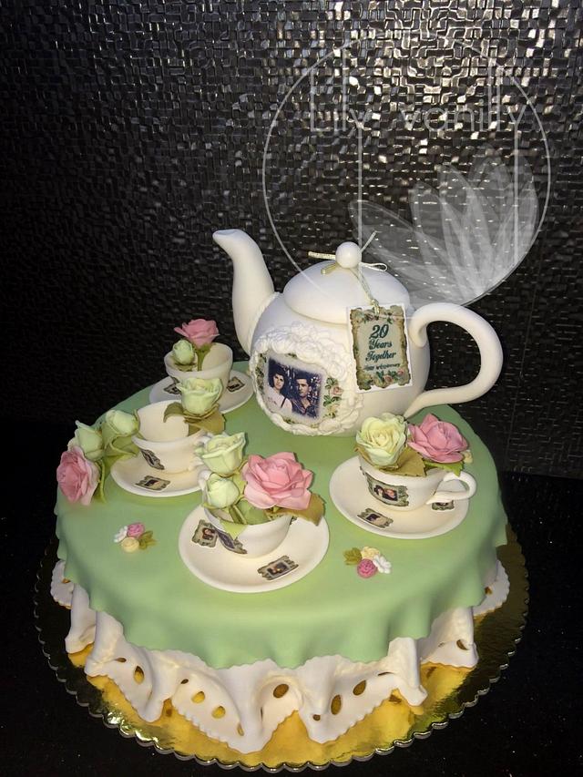 20th Wedding Anniversary Cake Cake By Lily Vanilly CakesDecor 20th-wedding-anniversary-cake-cake-by-lily-vanilly-cakesdecor