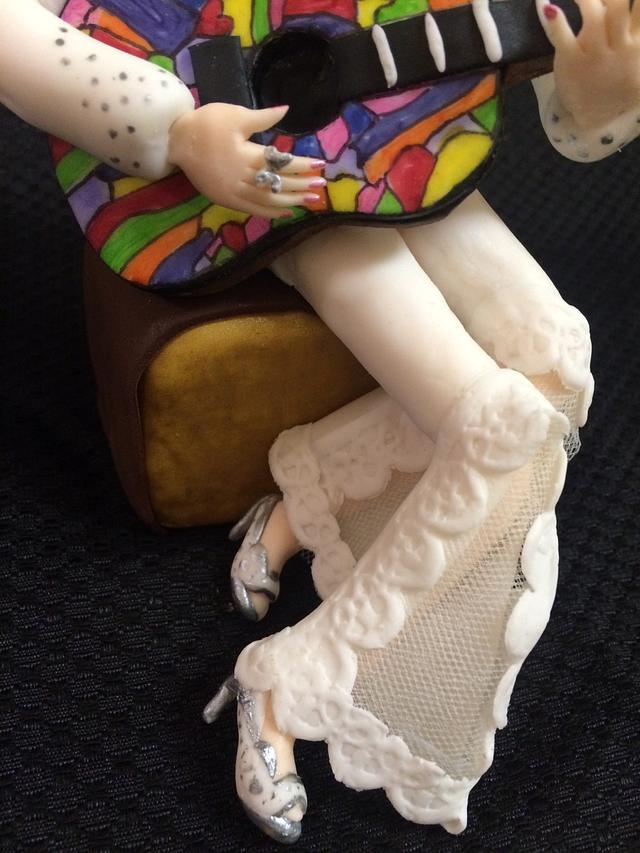 Dolly Parton anime style figurine - Cake by amcakedesigns - CakesDecor Dolly Parton anime style figurine - Cake by amcakedesigns - CakesDecor