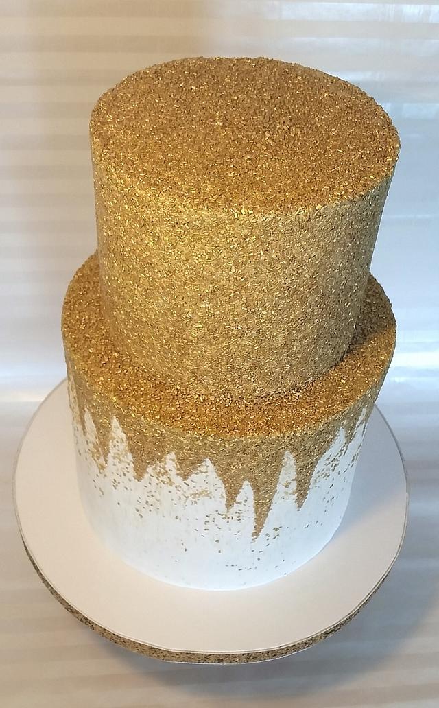 Sweet And Golden 16th Birthday Cake By Terri Coleman CakesDecor sweet-and-golden-16th-birthday-cake-by-terri-coleman-cakesdecor