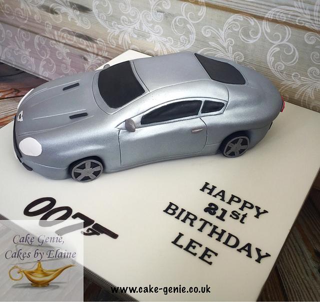 Aston Martin DB9 Cake - Cake by Elaine Bennion (Cake - CakesDecor