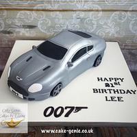 Aston Martin DB9 Cake - cake by Elaine Bennion (Cake - CakesDecor