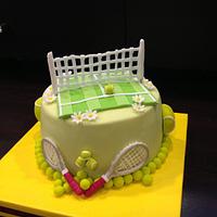 Birthday cake for a tennis player - cake by Cake Lounge - CakesDecor